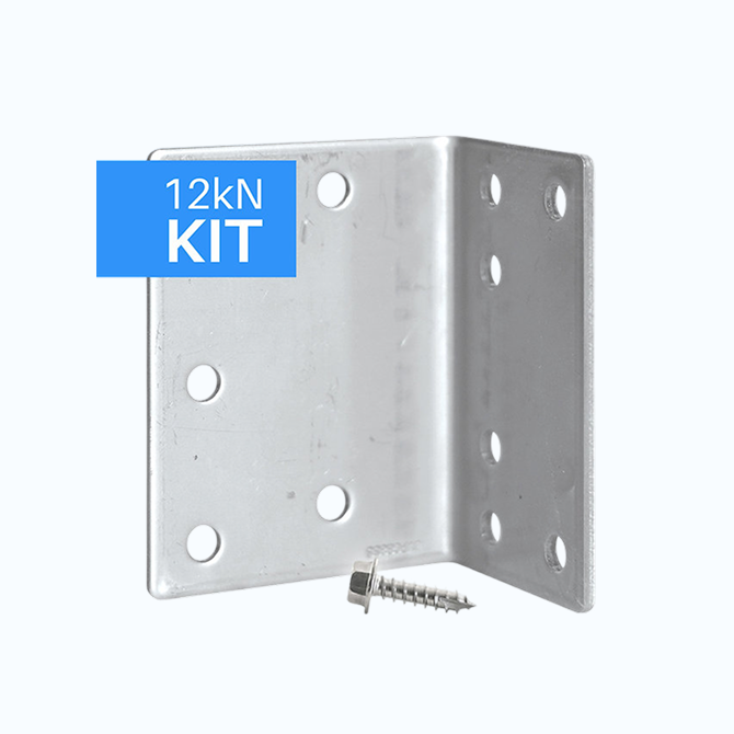 12kN Pile to Bearer Connection Kit - Stainless Steel – J-vice-nz